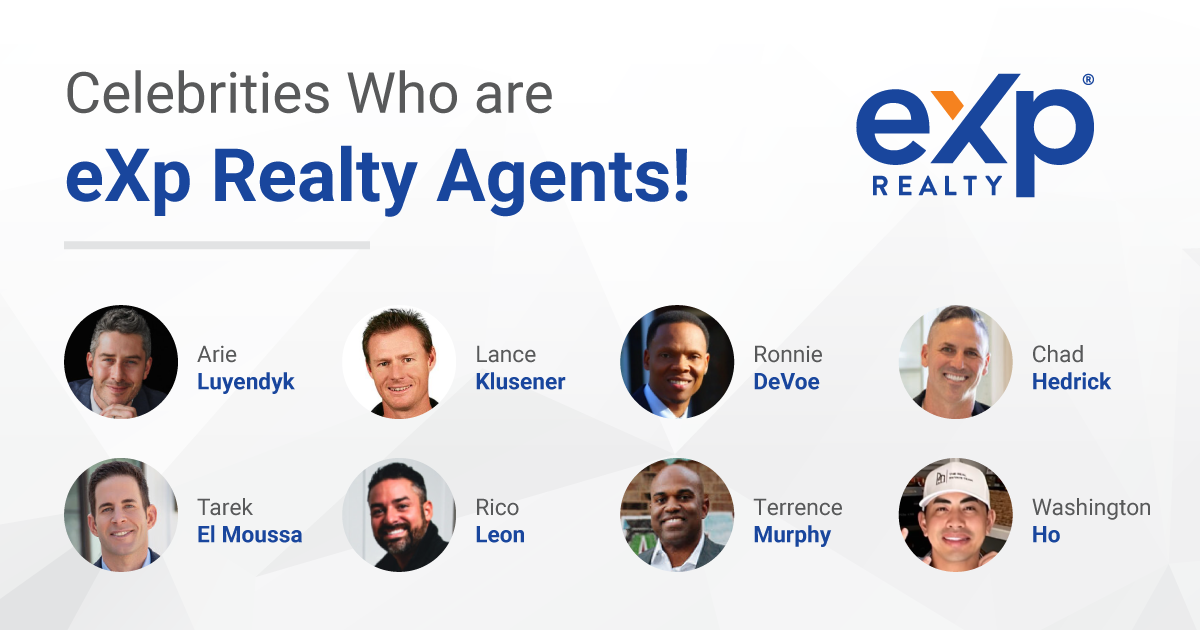 8 Celebrities Who Are eXp Realty Agents | eXp Life 8 Celebrities Who Are eXp Realty Agents | eXp Life